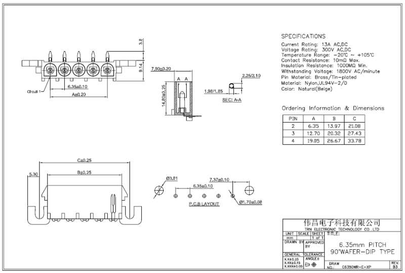 C6350系列63080,1-350867-0,350428-1,1-480698-0,350429-1,1-480700-0,350430 ...